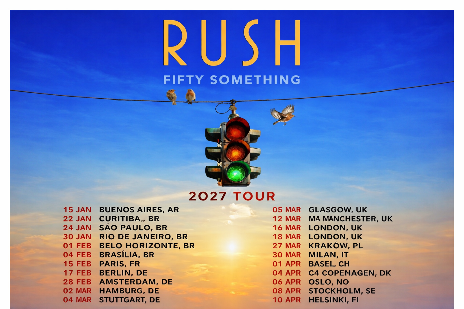 Rush no Brasil em 2027: confira os preços dos ingressos - Confraria ...